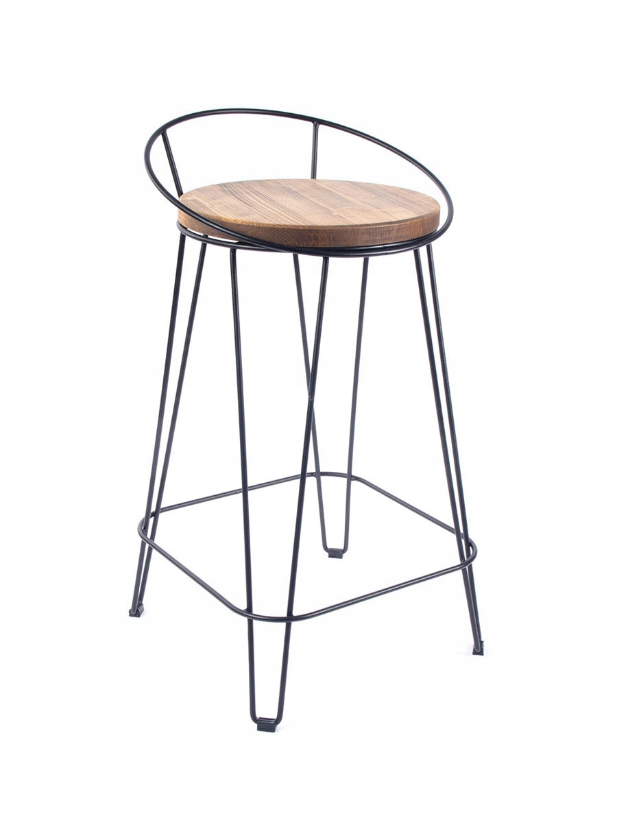 Hoker Loftie odcienie brązu 75 cm drewno - porównaj ceny - Allegro.pl