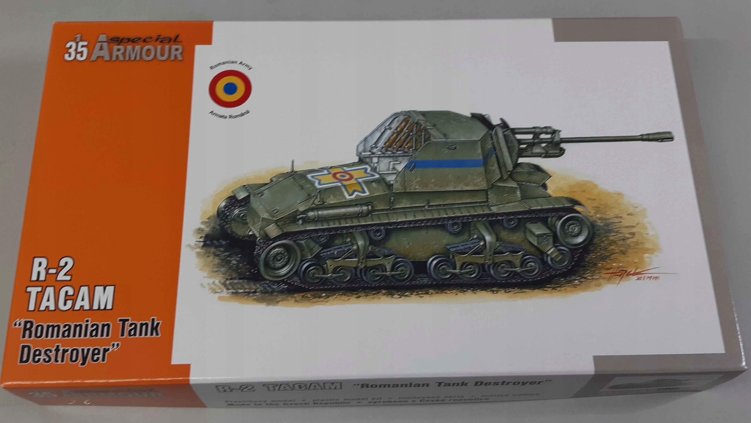 R-2 TACAM Romanian Tank Destroyer SA35003 1/35 • Cena, Opinie - Allegro