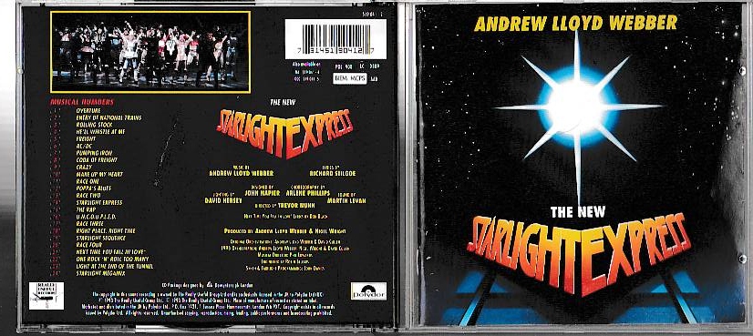 Płyta CD Andrew Lloyd Webber - The New Starlight Express ...