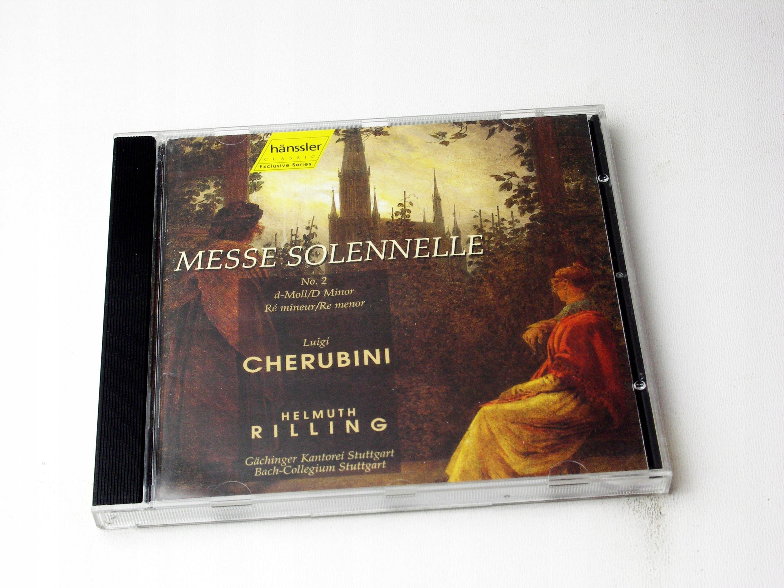 MESSE SOLENNELLE NO. 2 IN D MINOR LUIGI CHERUBINI ; HELMUTH RILLING CD ...