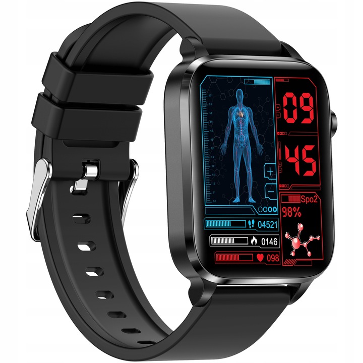 Smartwatch Angelo Watches A100 glukoza A100 Angelo czarny • Cena ...