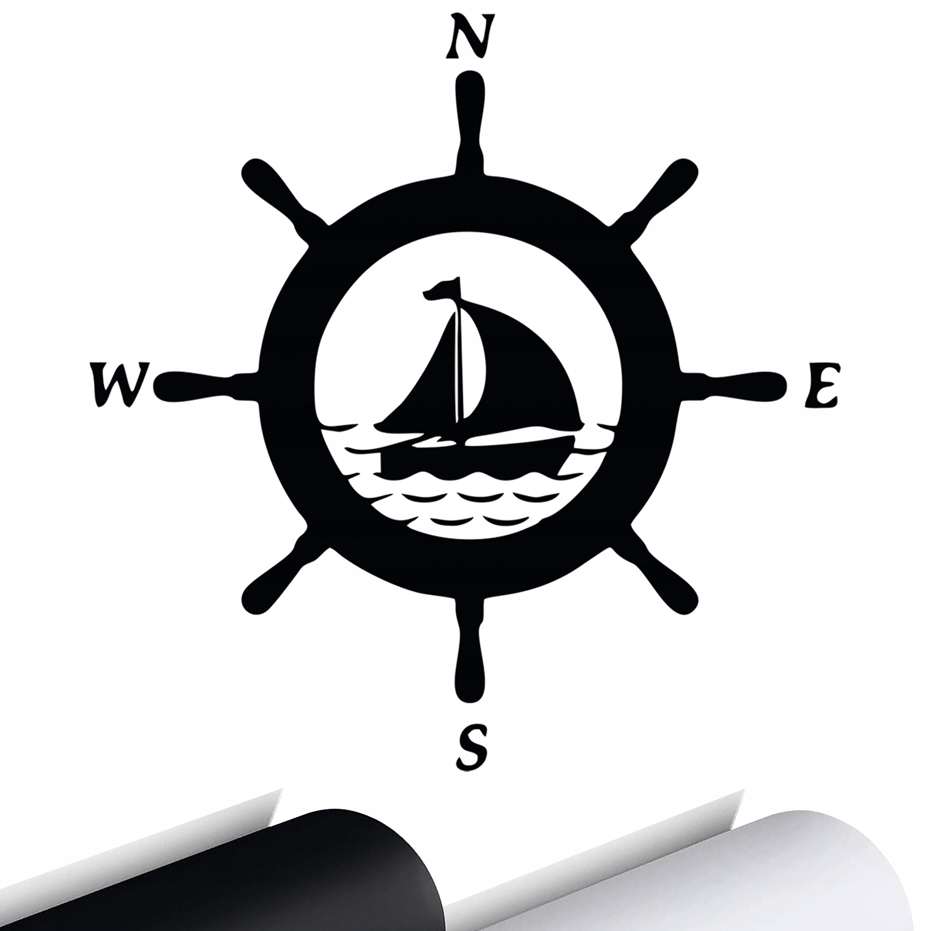 NA PŘÍSLUŠENSTVÍ na auto STER SMĚR SVĚTA STATEK 15x15 za 52 Kč - Allegro