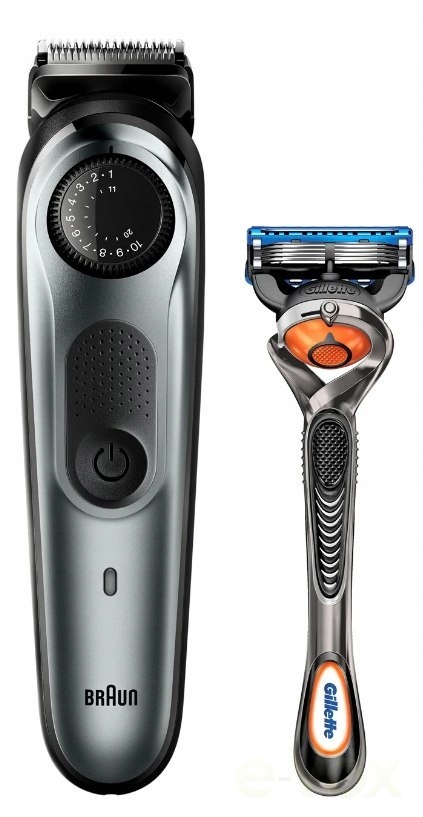 Braun BT7220 Trymer do zarostu + maszynka Gillette • Cena, Opinie - Allegro