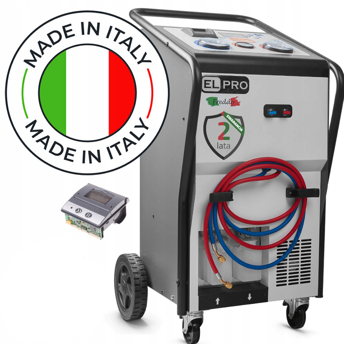 Stacja Klimatyzacji ELPRO FREDDO R134a/1234yf automat WŁOSKA 0655657777777 za 9390.00PLN z ...