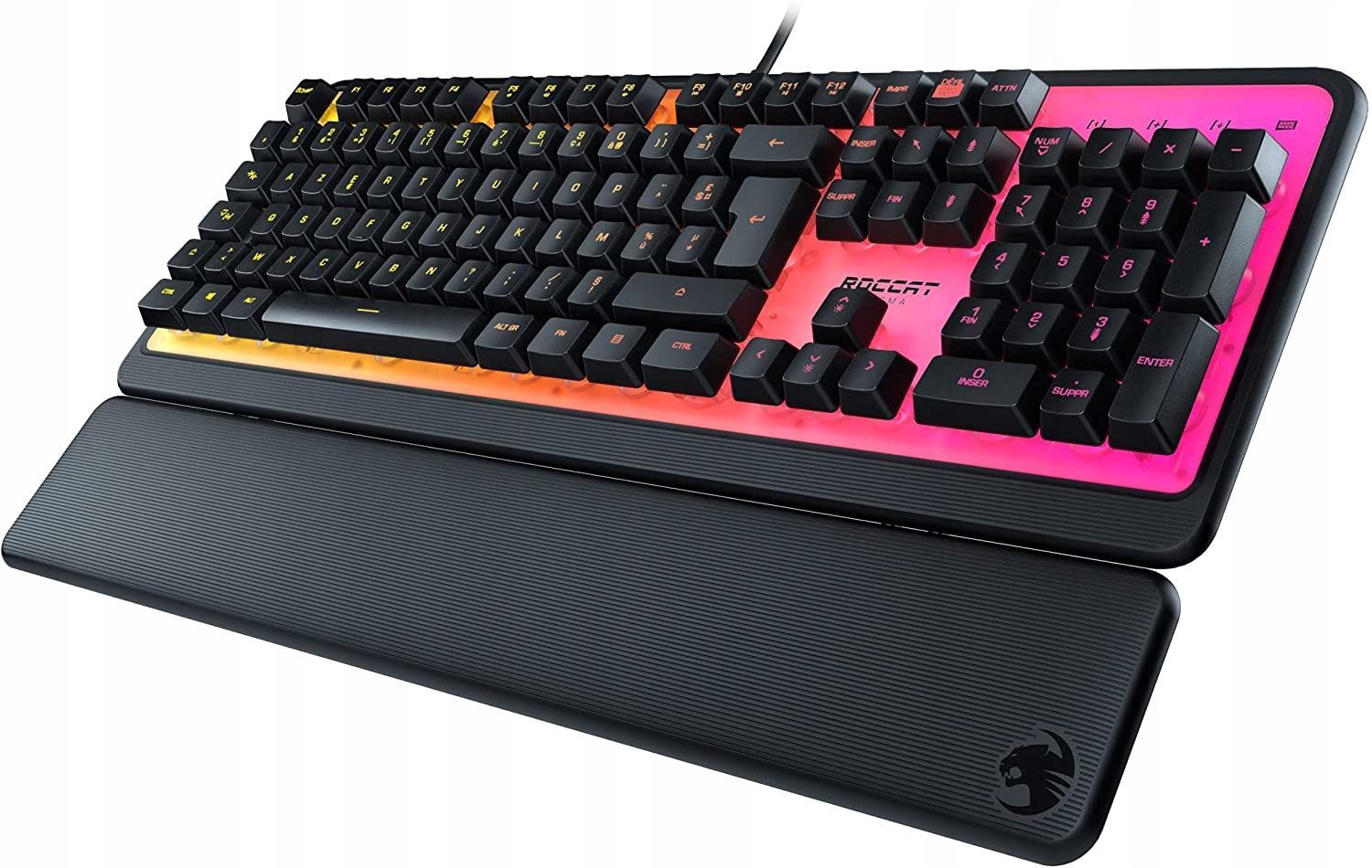 Z1401 Klawiatura Roccat Magma AIMO, AZERTY • Cena, Opinie - Allegro