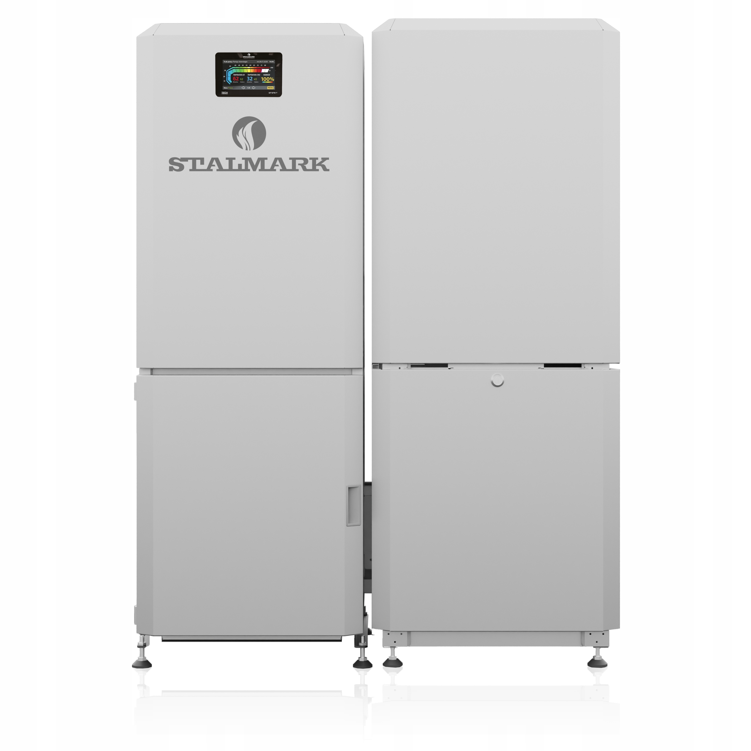 Kocioł na pellet EKO SILVER III 24kW STALMARK 5 KLASA ECODESIGN • Cena, Opinie • Kotły i piece ...