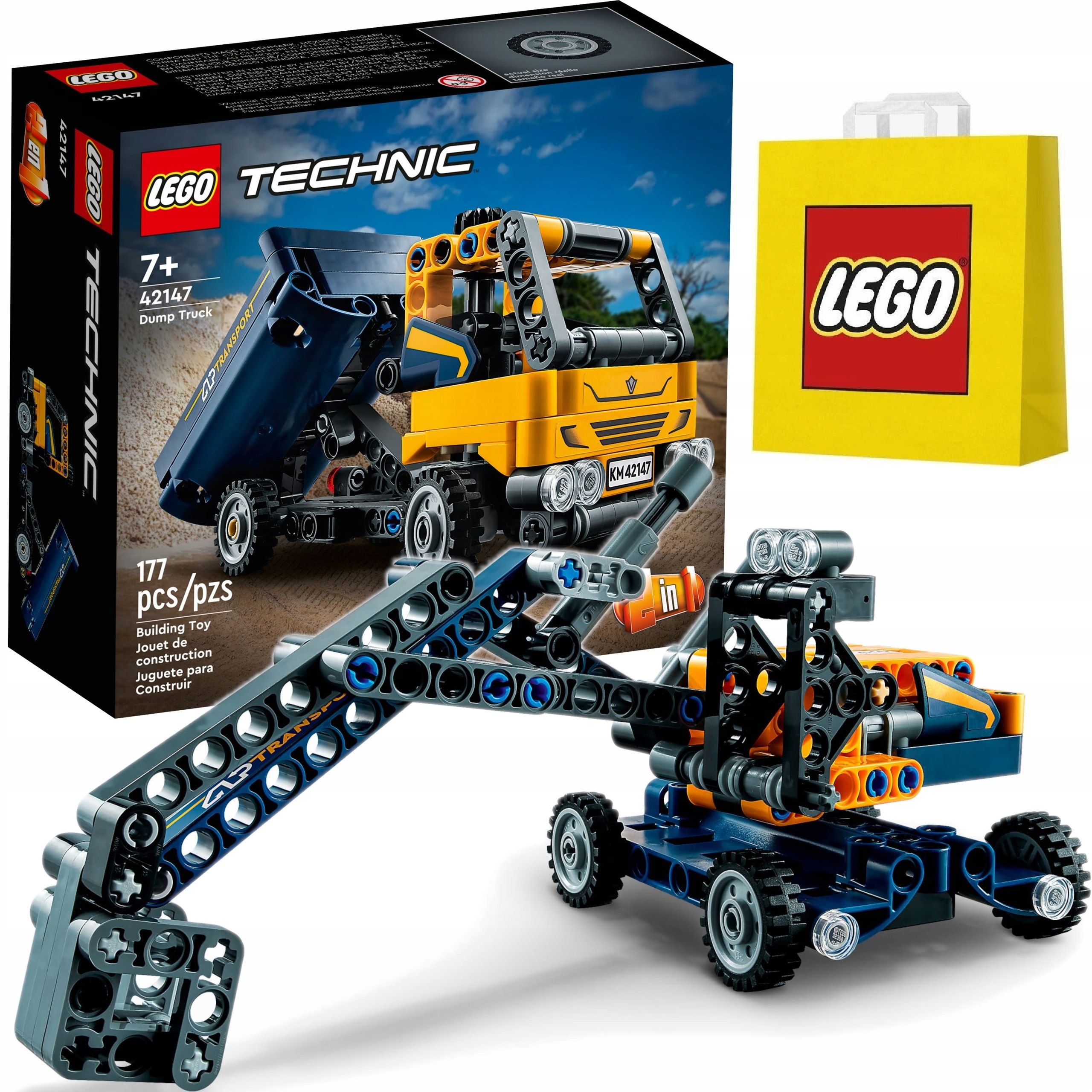 LEGO Technic 42147 Wywrotka (5702017400075) • Cena, Opinie • Technic ...
