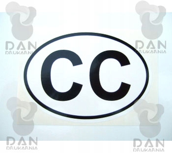 Naklejka CC (consular corps) 5904441343700 za 7.00PLN z Wieliczka ...