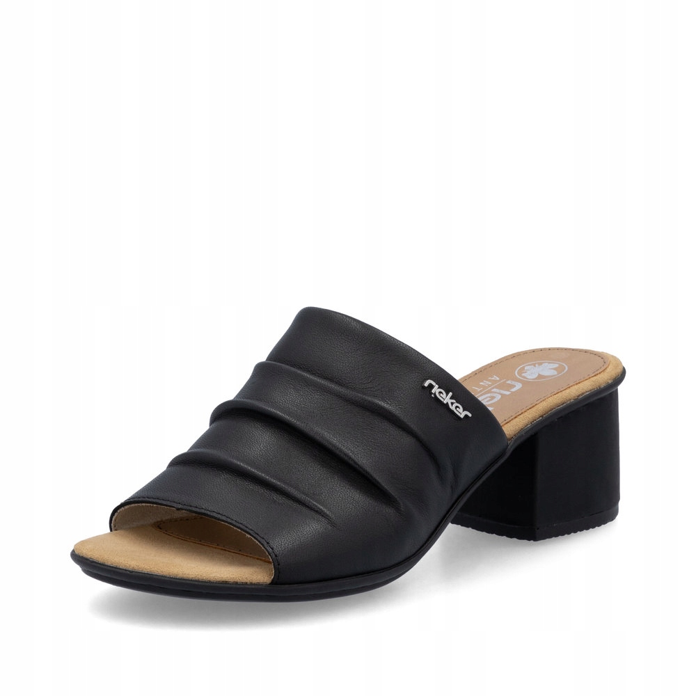 Rieker 64687-00 Klapki damskie czarne R38 • Cena, Opinie • Casual (na ...