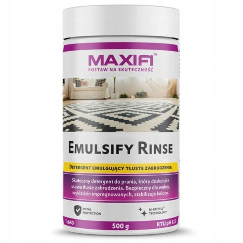 MAXIFI EMULSIFY RINSE 500G (5904533885026) • Cena, Opinie • Chemia ...