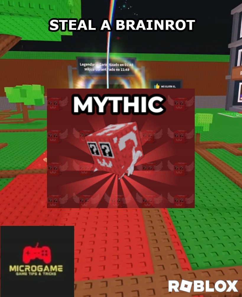 STEAL A BRAINROT | LUCKY BLOCK MYTHIC | ROBLOX - Stan: Produkt cyfrowy ...