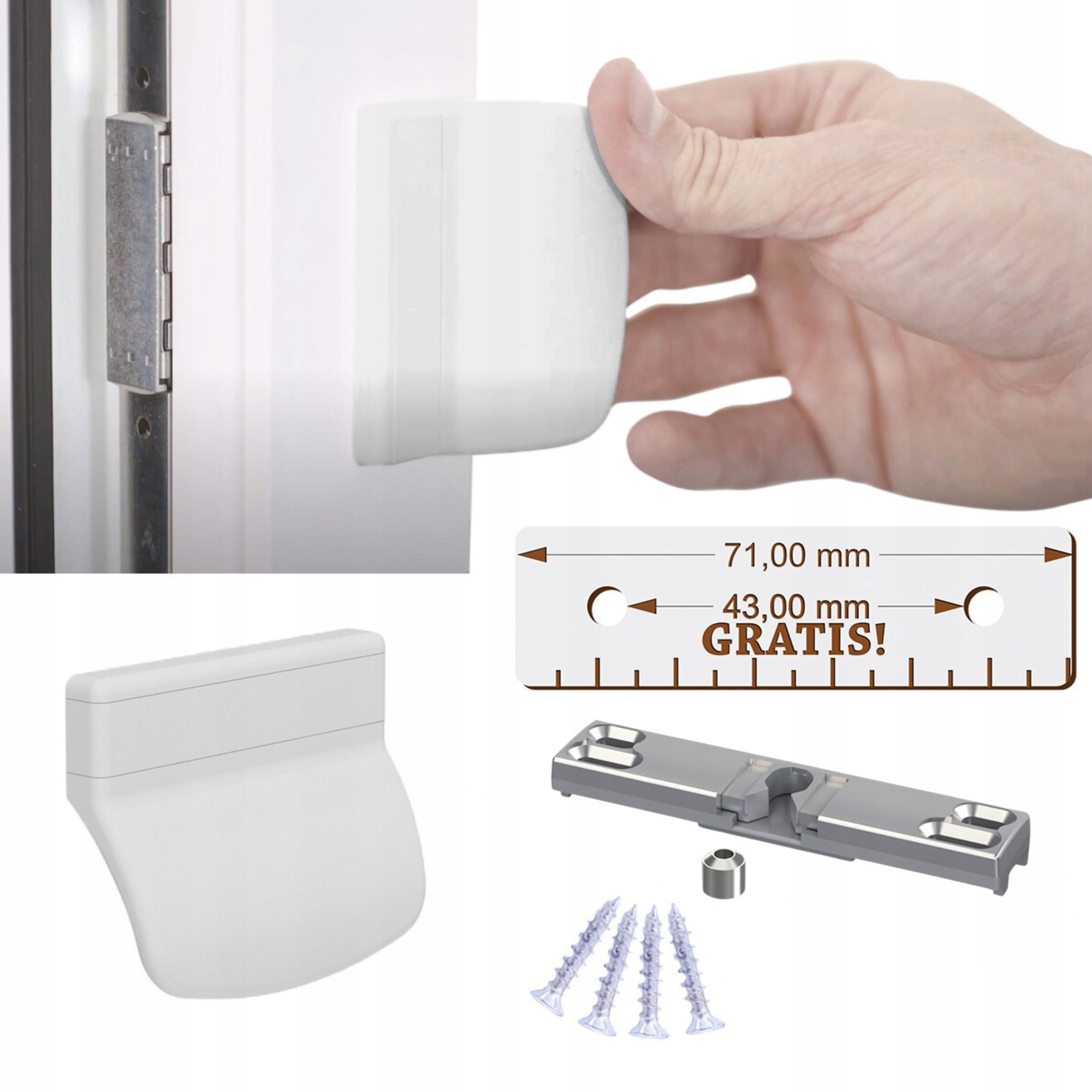 ZATRZASK BALKONOWY UCHWYT KLAMKA DO DRZWI POCHWYTOKIEN I DRZWI BALKONOWYCH (5905247582416 ...