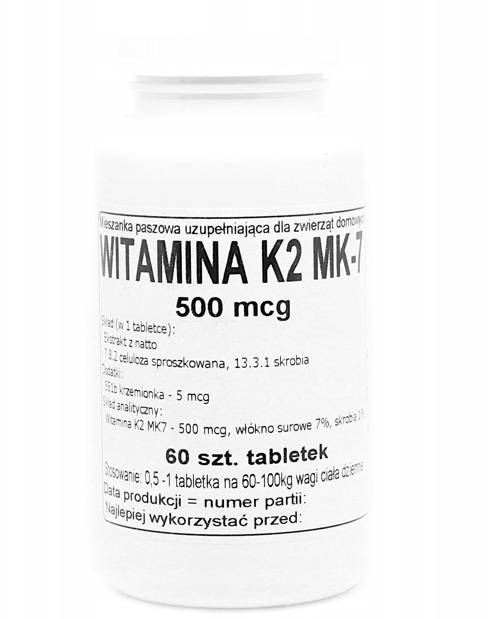 WITAMINA K2 MK-7 500 MCG PODKOWA (5906236194146) • Cena, Opinie ...