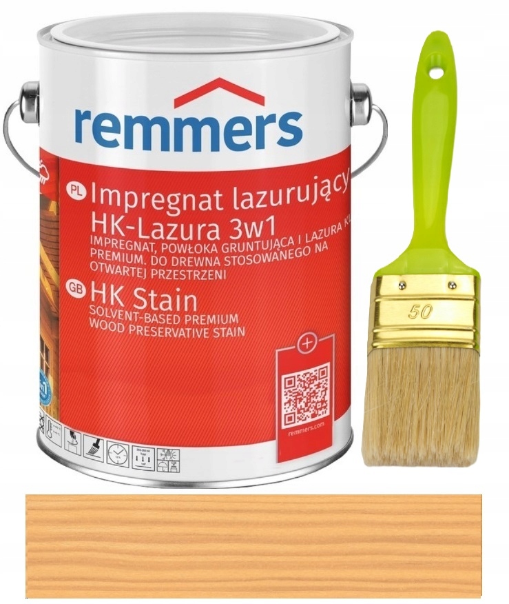 Remmers HK-Lasur farba hemlok 5L impregnácia lazúra na drevo 3v1 ...
