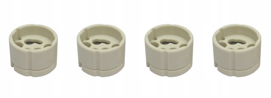 Oprawka porcelanowa GU10 gniazdo przyłączeniowe do żarówki GZ10 wtyki ...