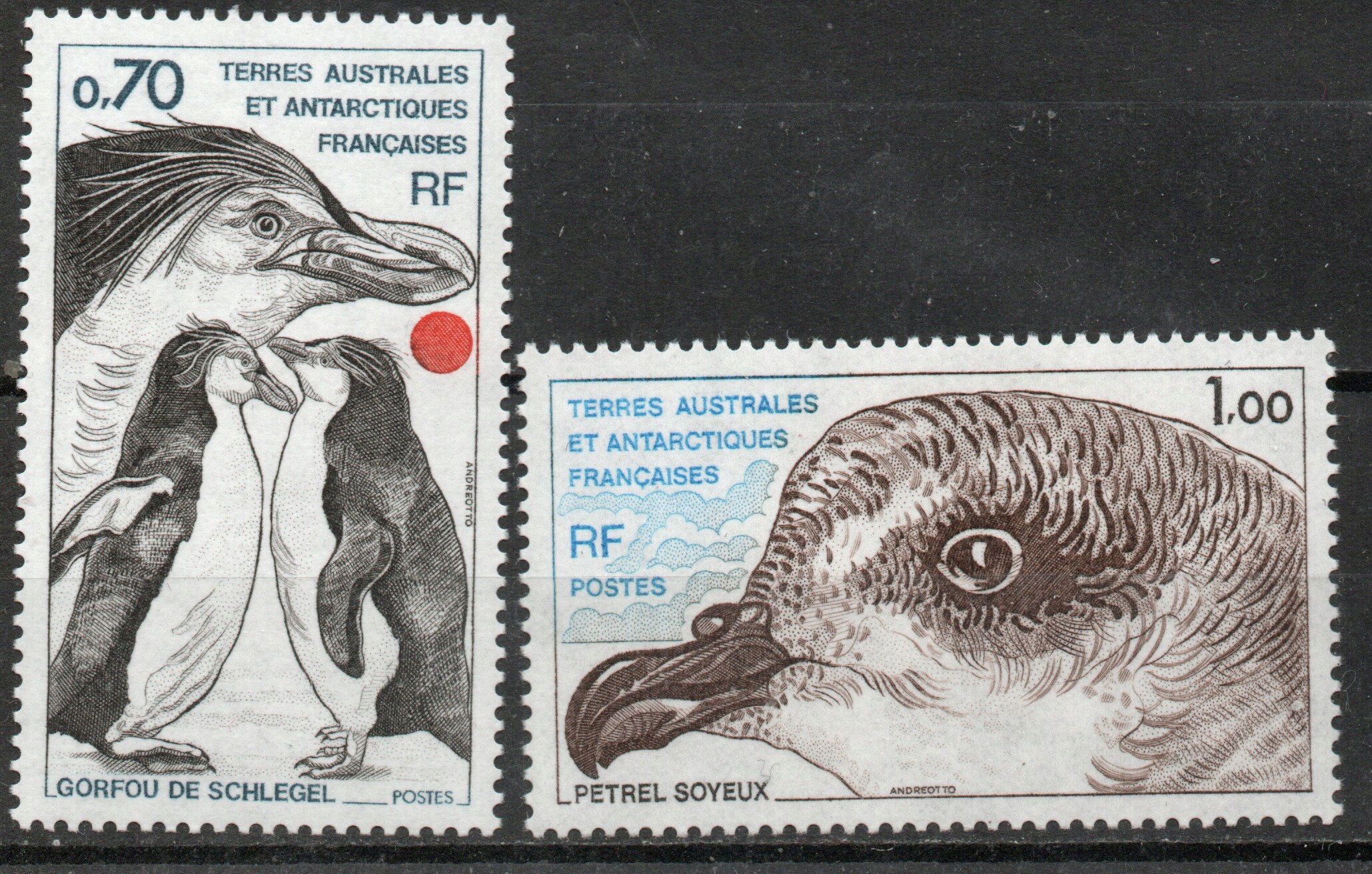 FR.TERYT.ANT. ptaki Mi 136-7** • Cena, Opinie • Tematyczne 17439982626 ...