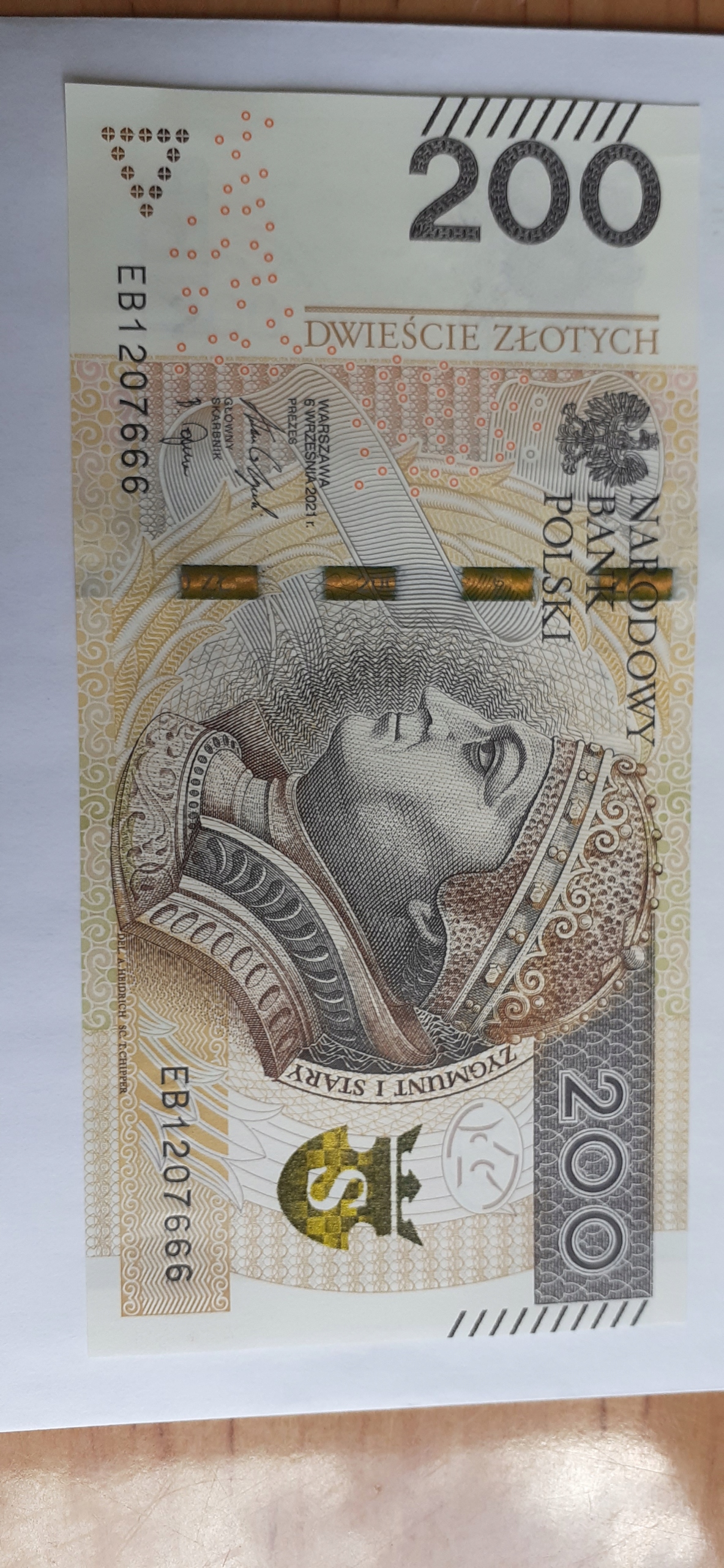 Banknot NBP 200 zł 17016694394 - Allegro.pl