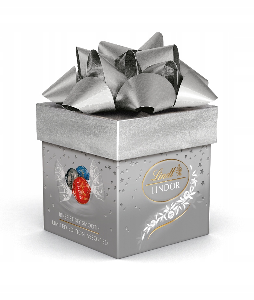 Czekoladki Lindt Lindor Silver Cube 75 g - porównaj ceny - Allegro.pl