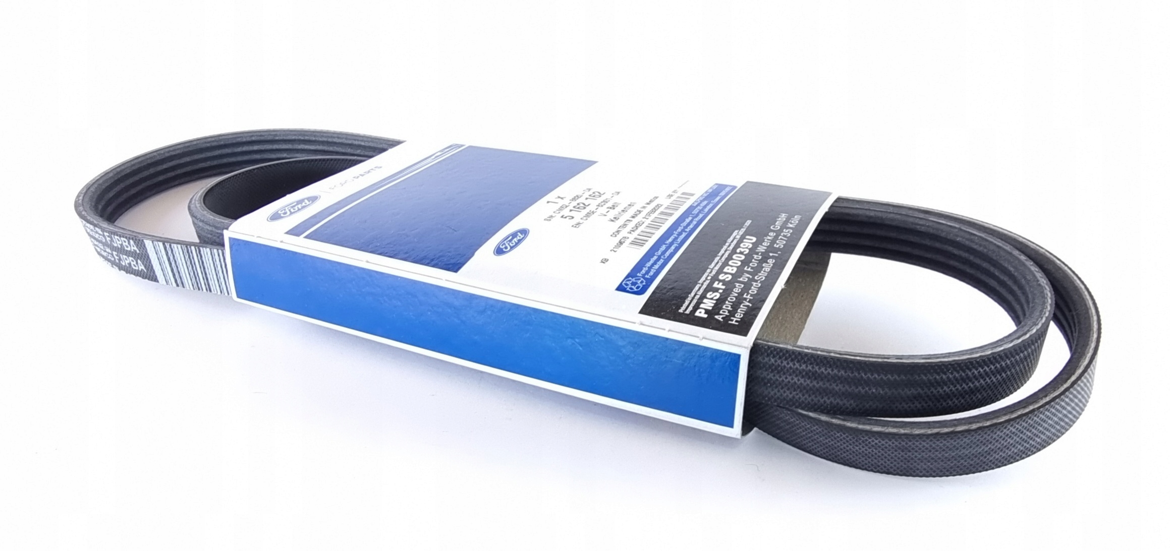 Ford OE CM5E 6C301 DA pasek klinowy wielorowkowy • Cena, Opinie - Allegro