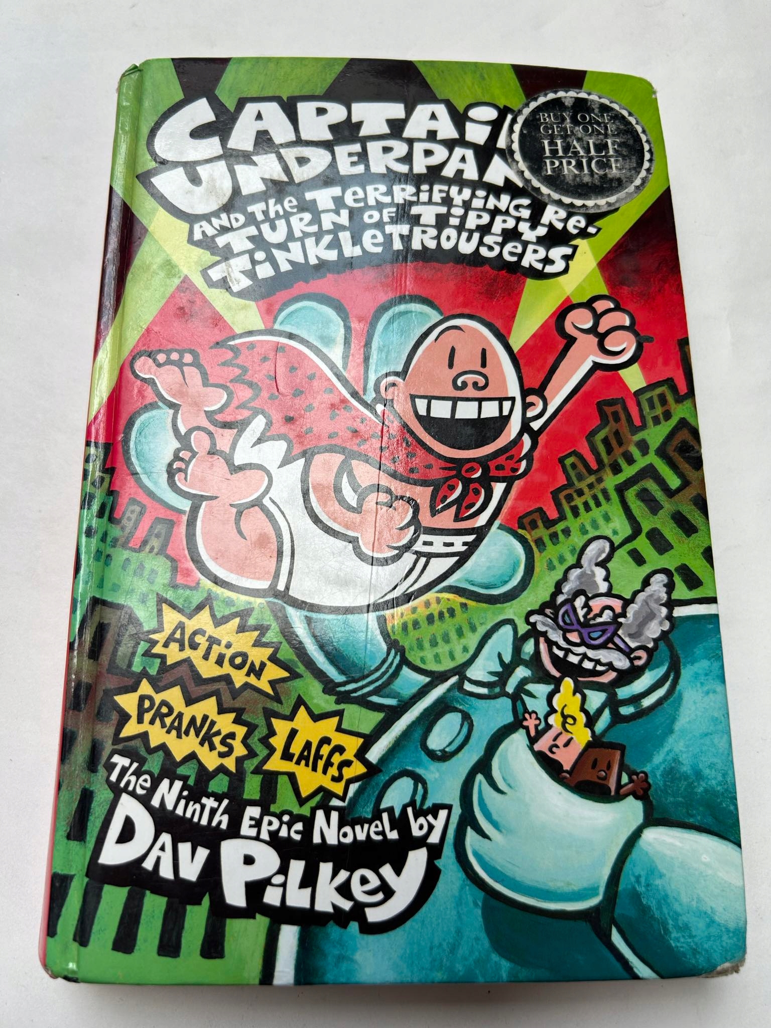 Captain Underpants and the Terrifying Return of Tippy Tinkletrousers ...