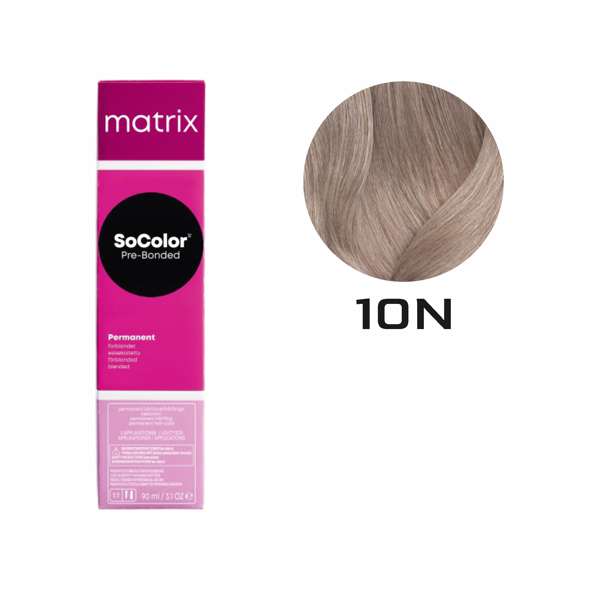 Matrix SoColor 10 N - Farba do włosów 90 ml (3474636972180) • Cena ...