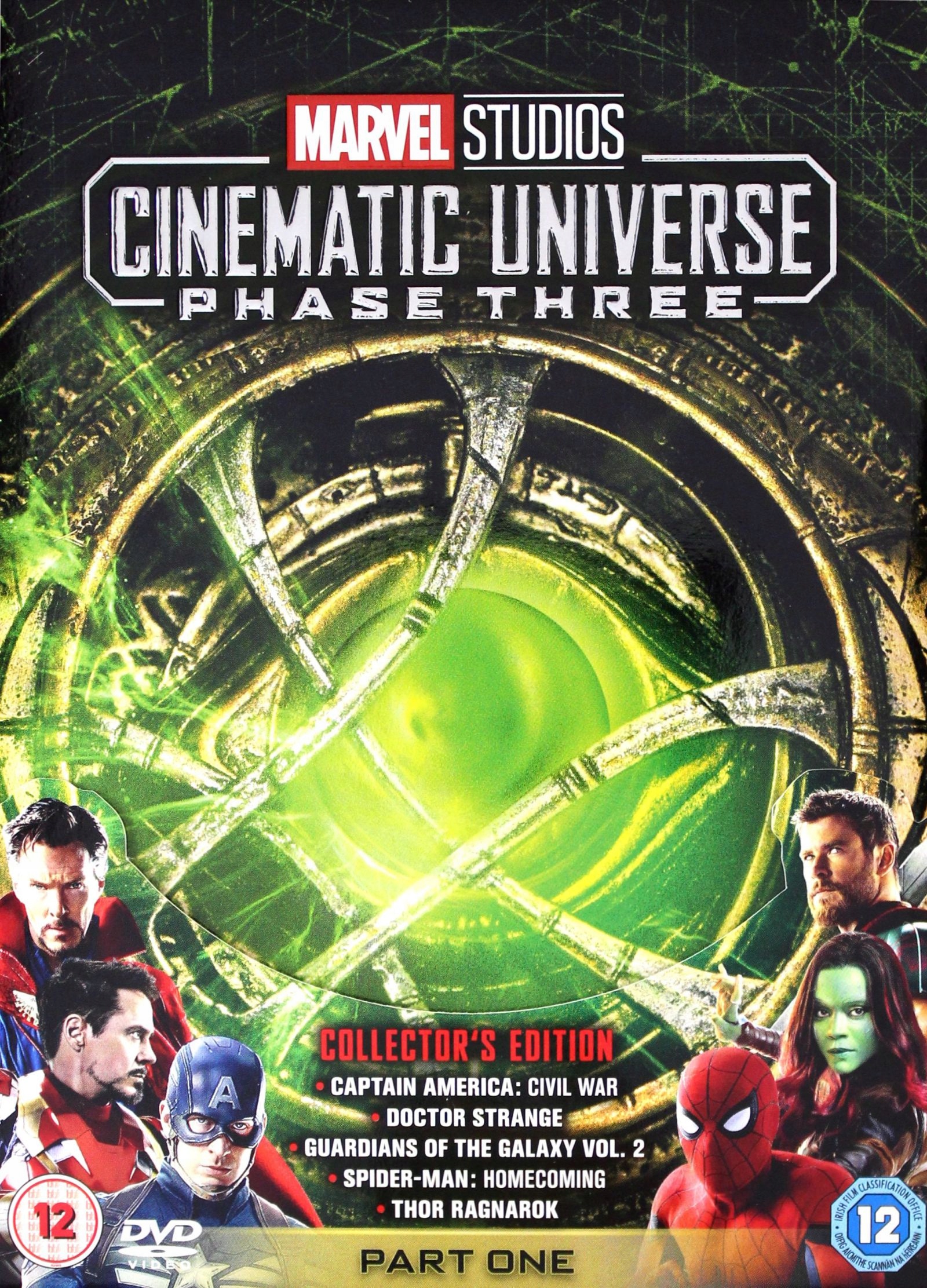 Marvel Studios Cinematic Universe: Phase Three Part One (DVD) płyta DVD - porównaj ceny - Allegro.pl