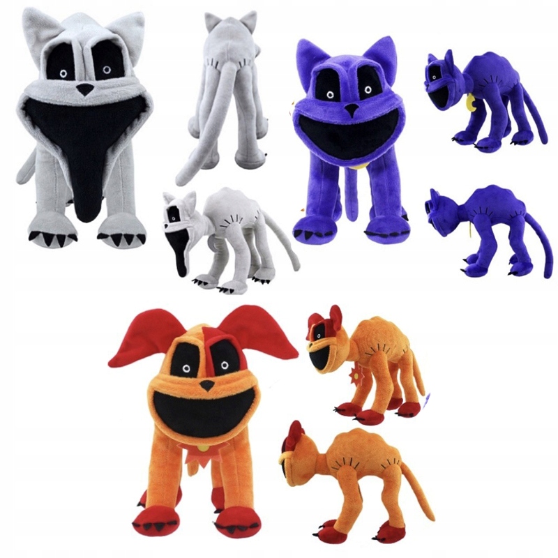 Smiling Critters Plush Toy Smiling Critters Cat Nap Dogday And Catnap 16463502178 - Allegro.pl