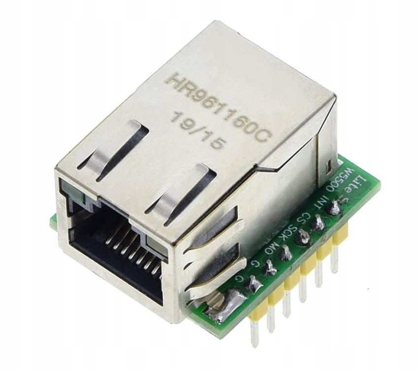786 Moduł Ethernet W5500 miniaturowy Arduino STM32 - Sklep, Opinie, Cena w Allegro