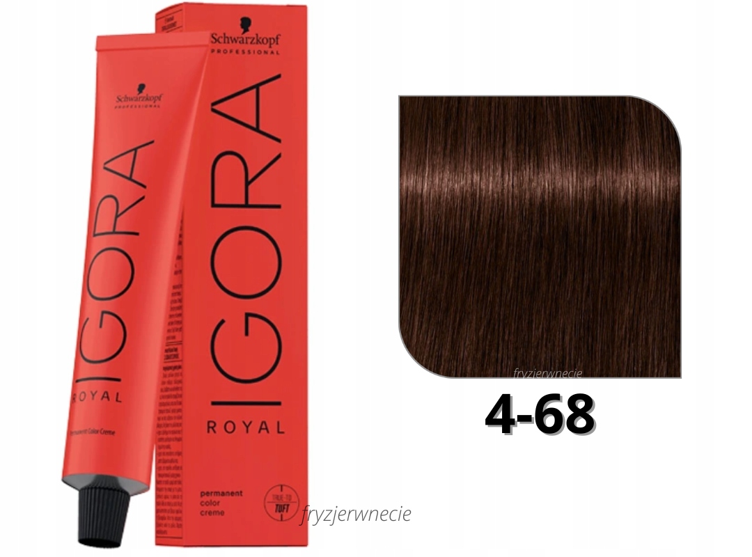 Schwarzkopf Igora Royal Farba do włosów 4-68 12405138777 - Allegro.pl