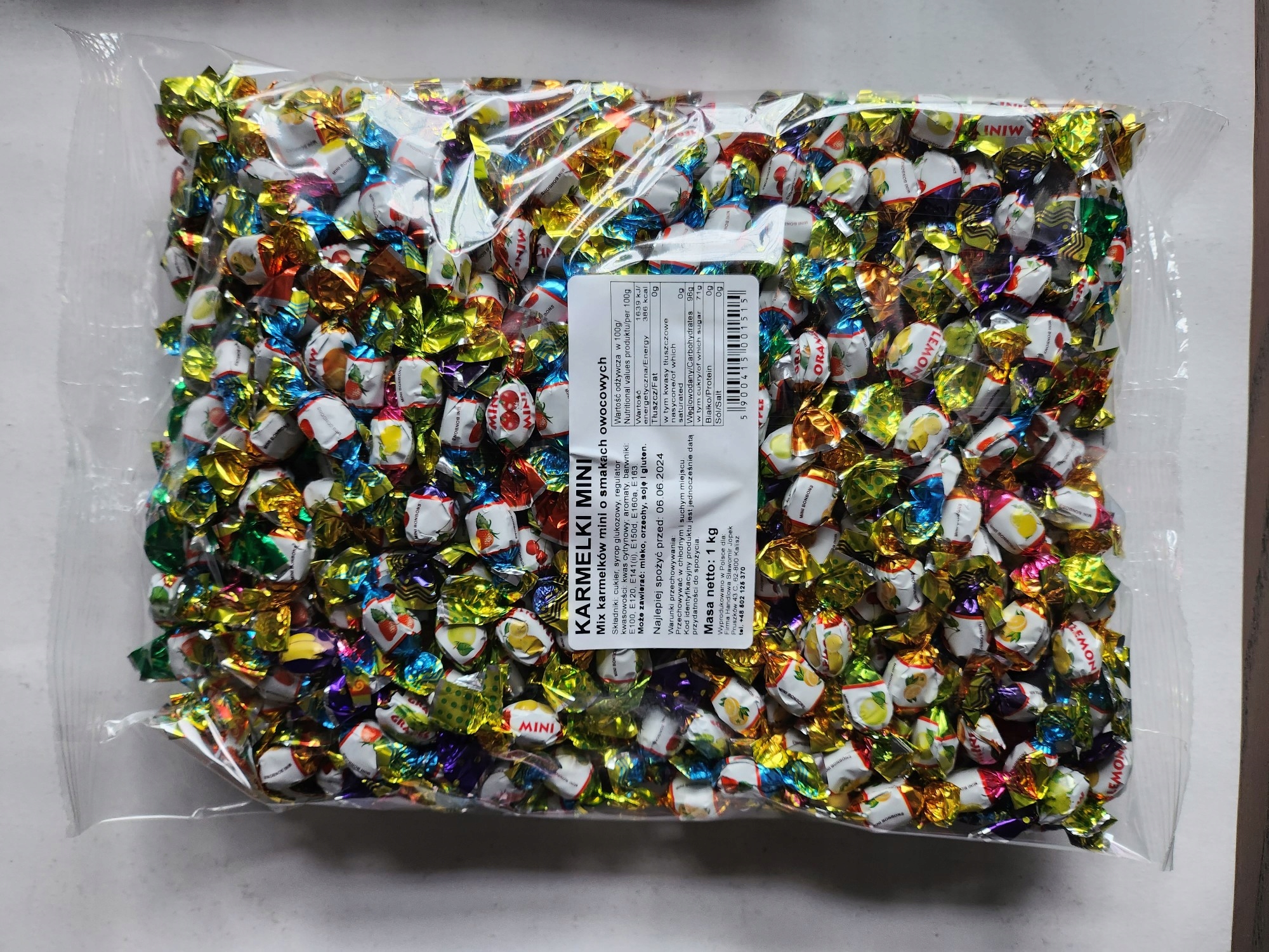 JOPEK KARMELKI CUKIERKI MINI 1KG (5900415001515) • Cena, Opinie ...