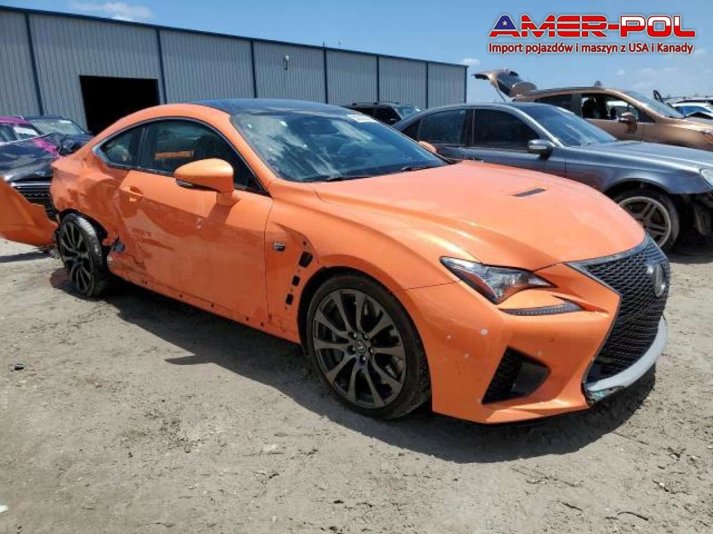 Lexus RC 2016 LEXUS RC-F, 5.0 Benzyna 467KM - Allegro