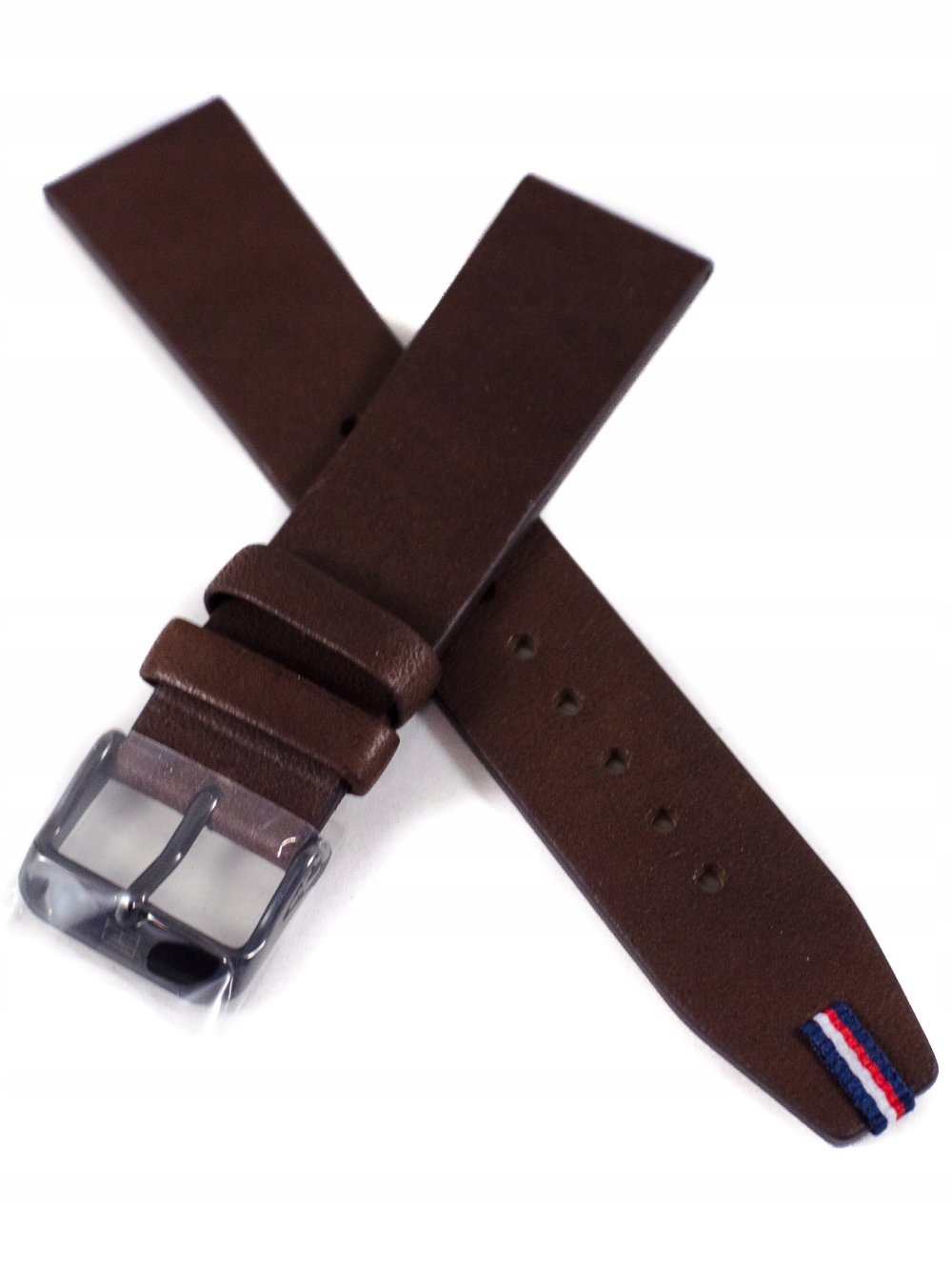 Pasek Skórzany do Zegarka 21mm Brązowy - Paski do zegarków - Allegro.pl