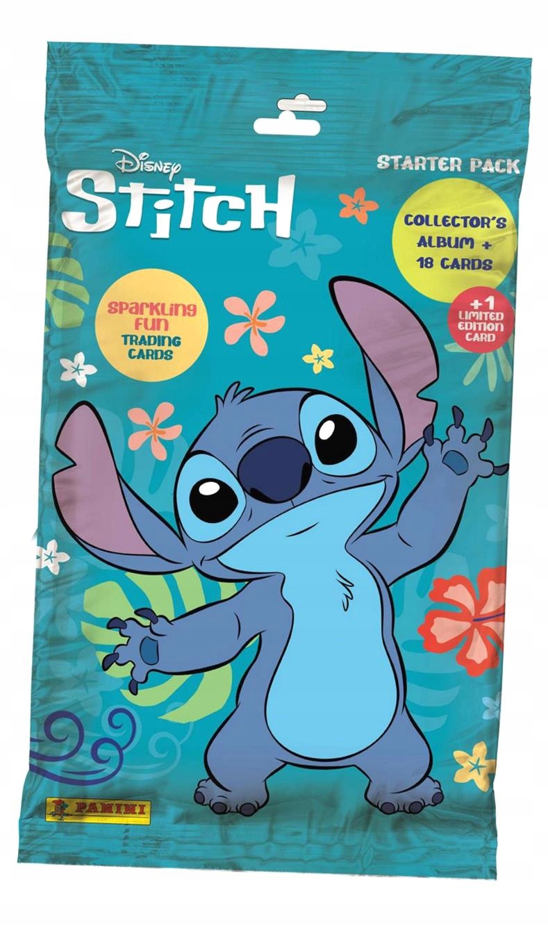 STITCH STARTER PACK ALBUM NA KARTY ZESTAW STARTOWY PANINI 1 / 2024 • Cena, Opinie - Allegro