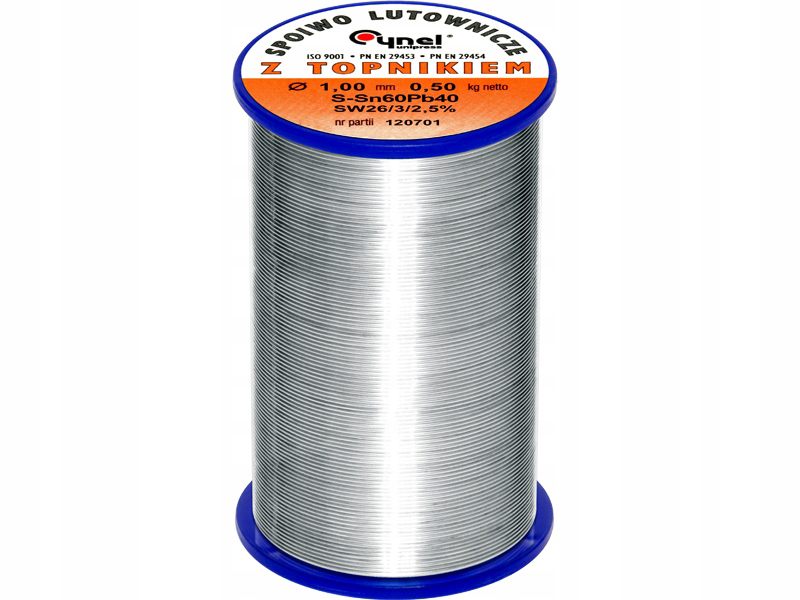 Cyna Cynel 1 mm 500 g • Cena, Opinie - Allegro