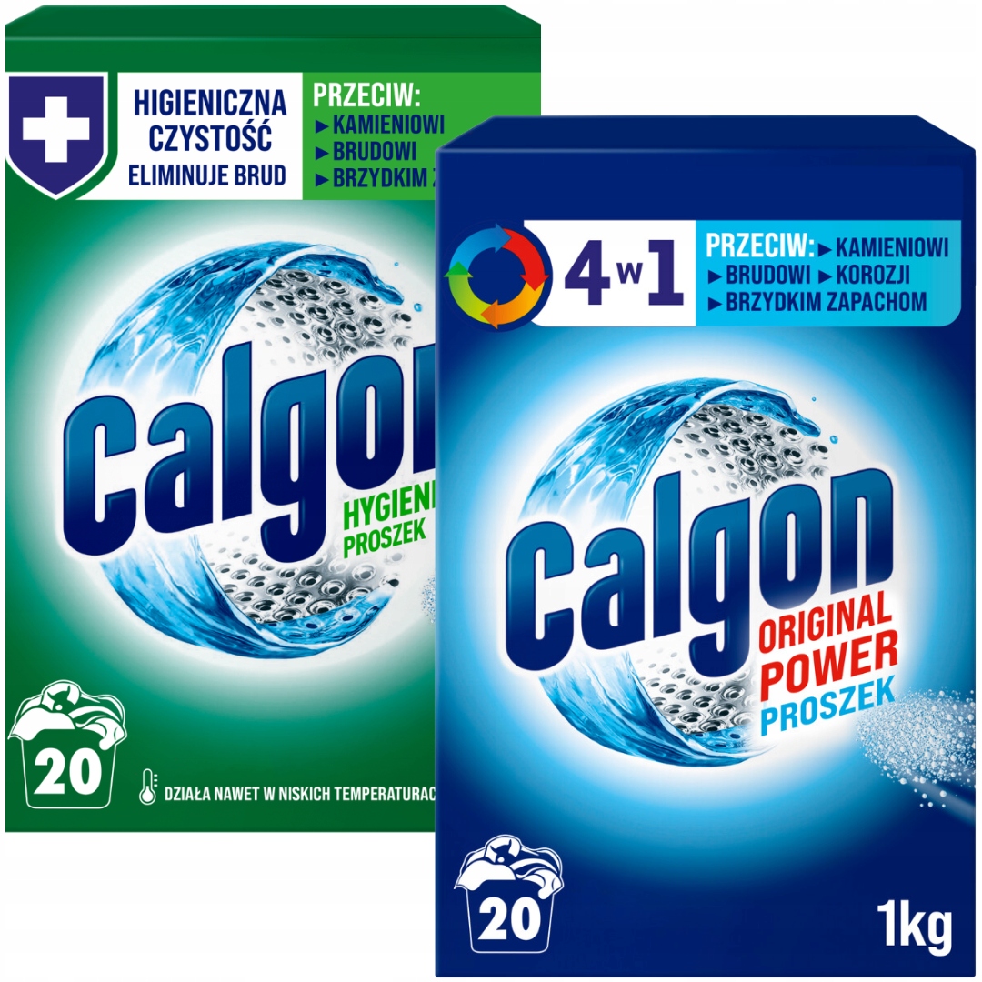 Calgon Proszek do Czyszczenia Pralki Mix 1kg x2 (5908252014248) • Cena ...