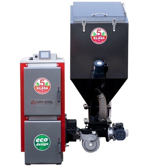 KOCIOŁ PIEC TECHNIX-PEL PLESZEW Z PODAJNIKIEM NA PELLET 10KW 5 KLASA ...