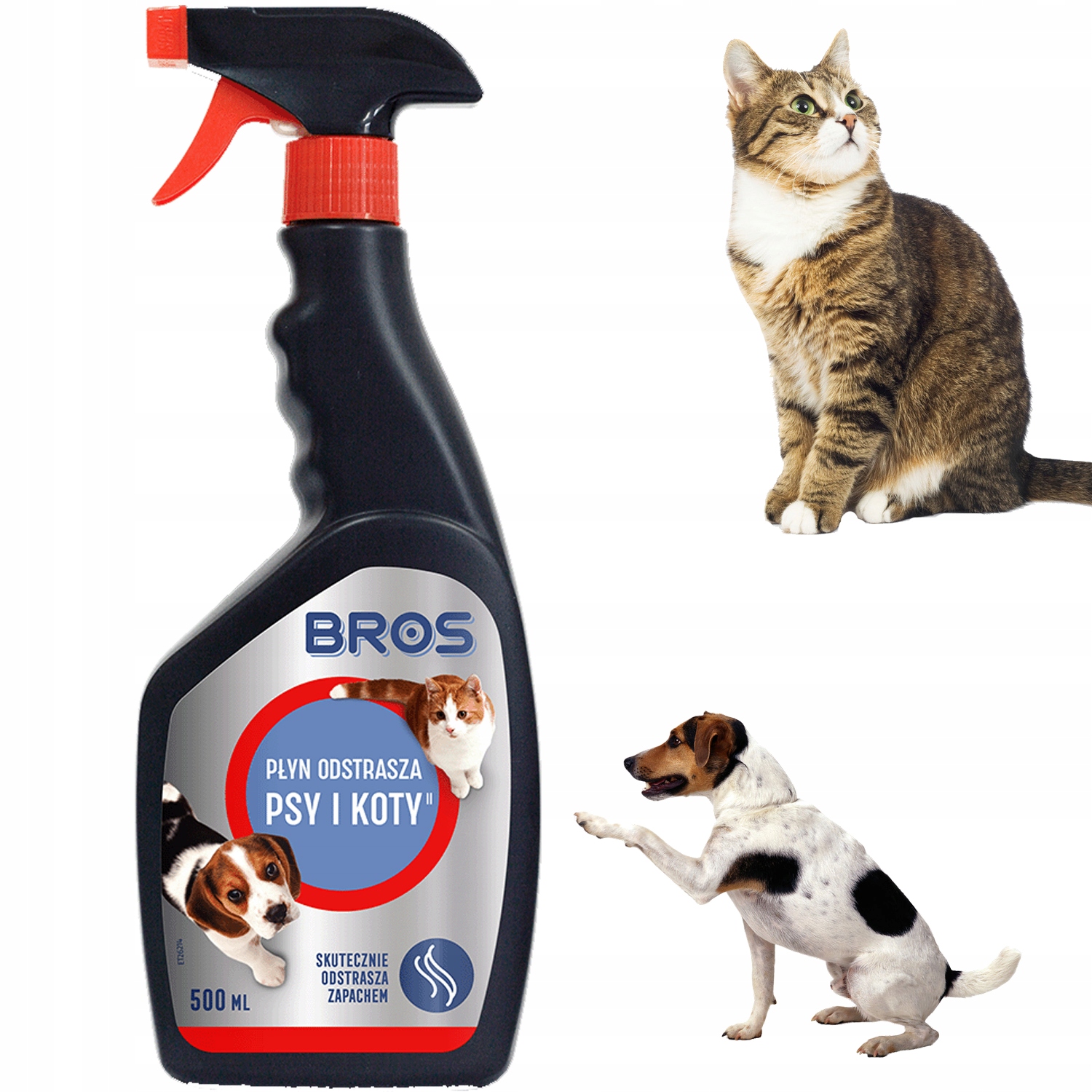 Płyn odstraszający psy i koty Bros 500 ml (5904517002289) • Cena ...