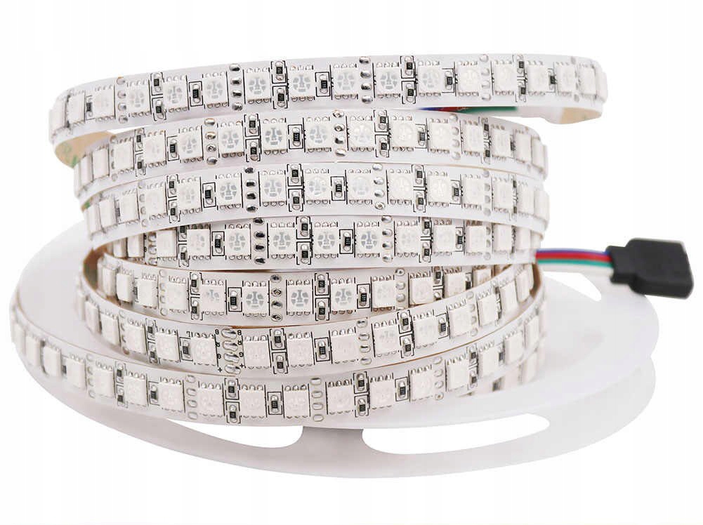 Taśma PREMIUM RGB 600LED 120/m 5050 5m gęsta 28W/m (5905490444554 ...