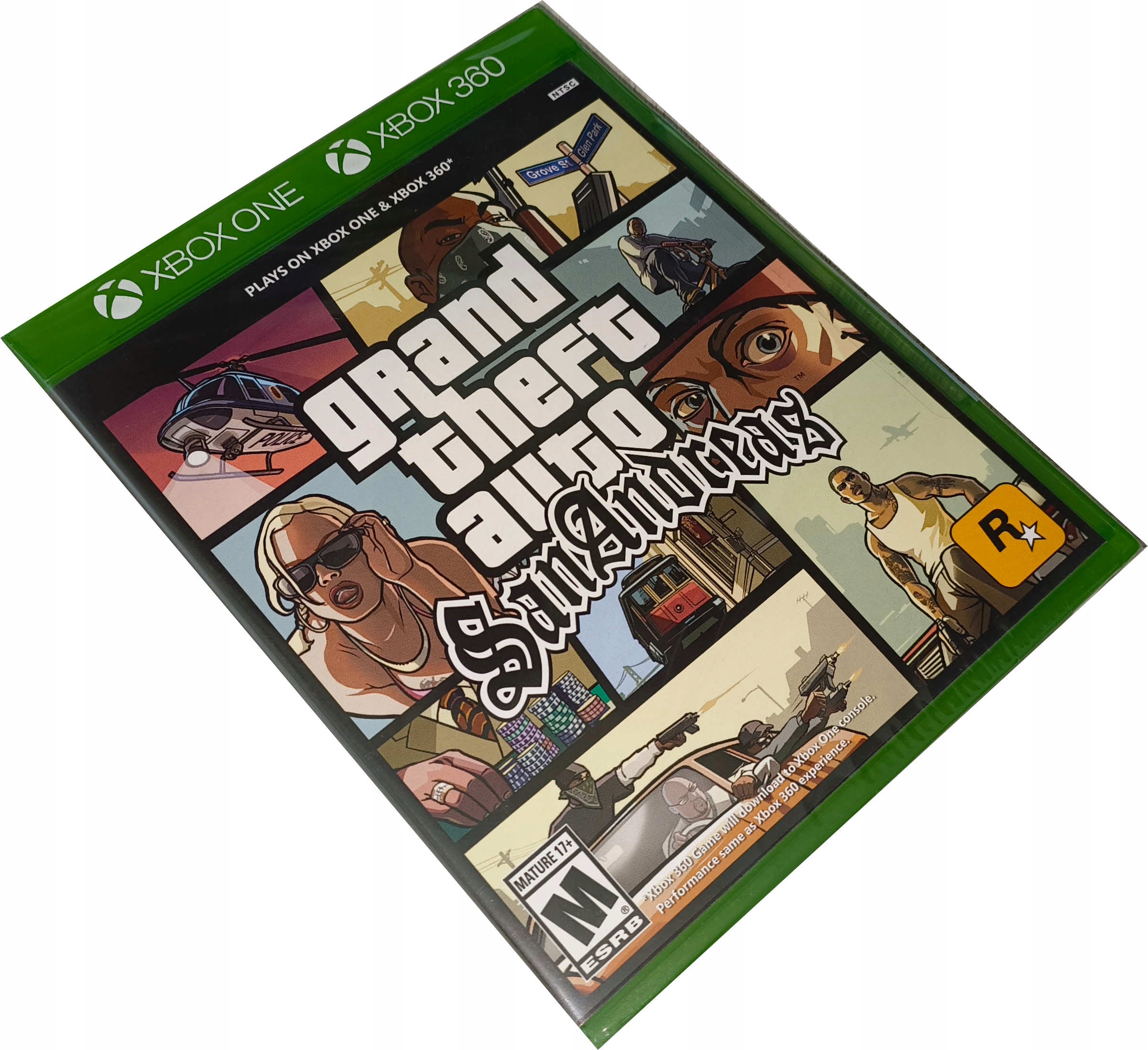 GTA SAN ANDREAS GRAND THEFT AUTO XBOX 360 Xbox One pudełkowa - Stan: Nowy 119.45PLN - Sklepy ...
