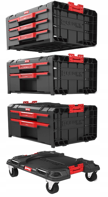 QBRICK SYSTEM mobilna szafka PRO Drawer SET 1 zestaw QS322PRO (5901238258117) • Cena, Opinie ...