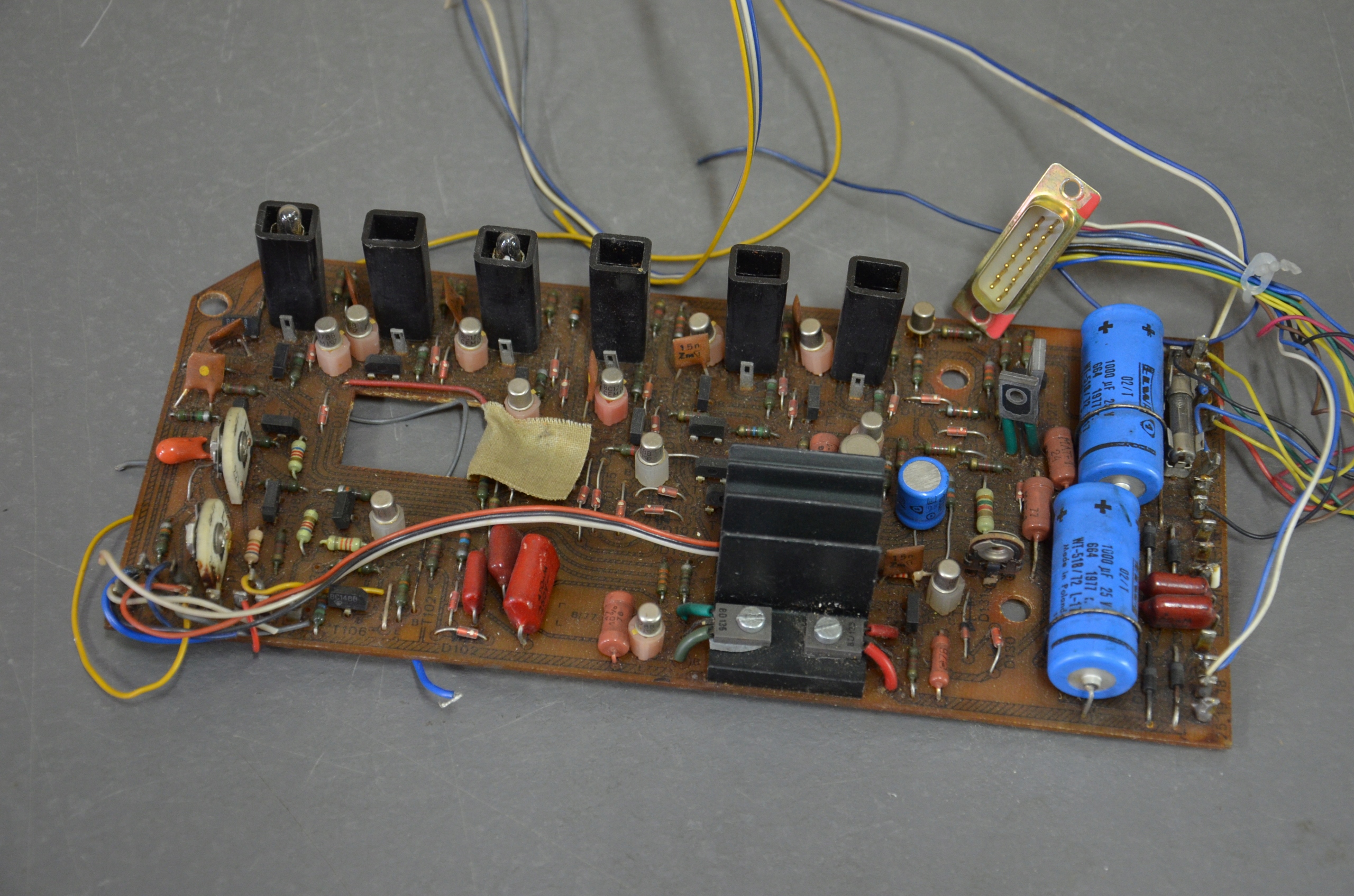 Gramofon Unitra Fonica DANIEL G 1100 fs - płytka sterowania - Sklep ...