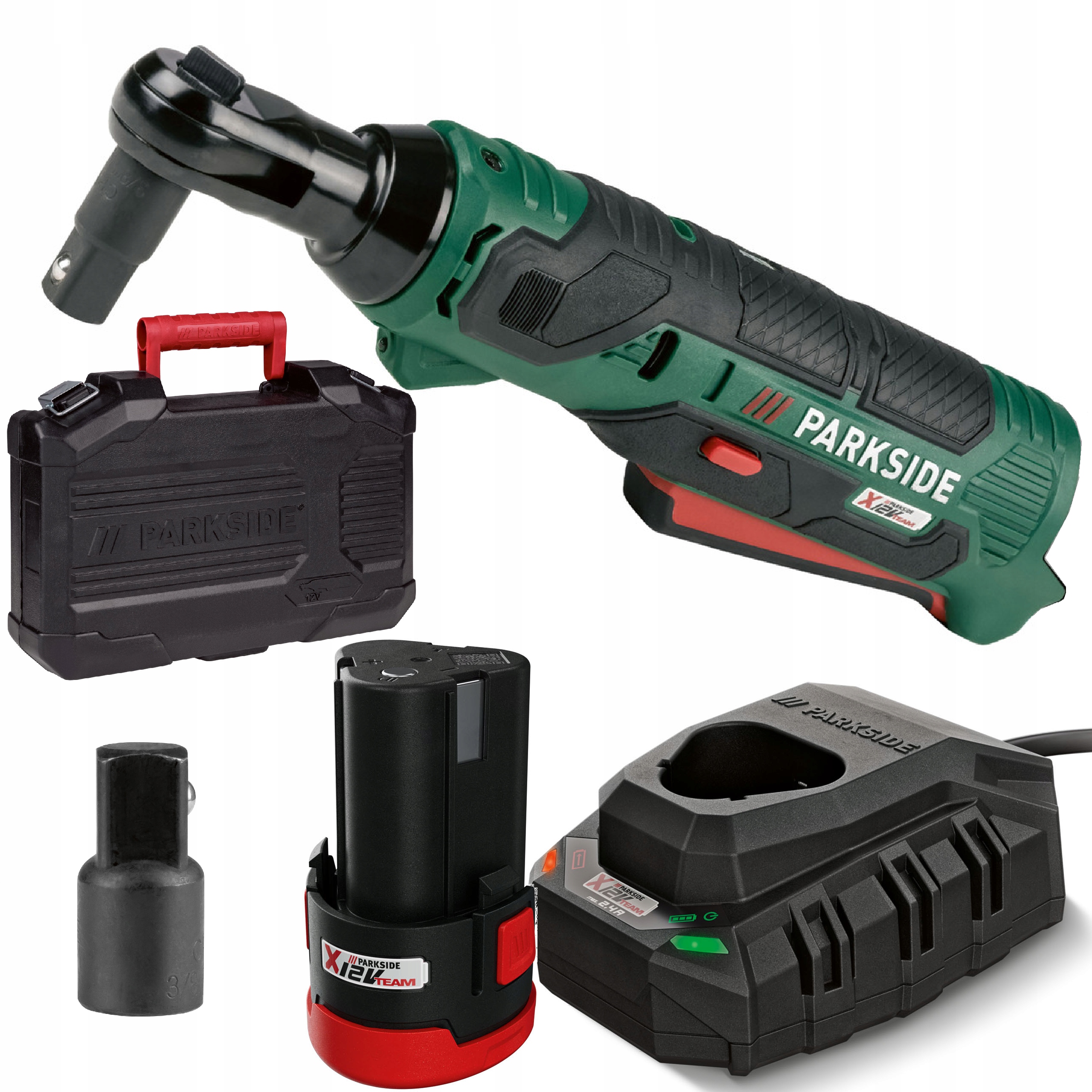 PARKSIDE Akumulátorová ráčna + aku 2Ah 12V za 1848 Kč - Allegro