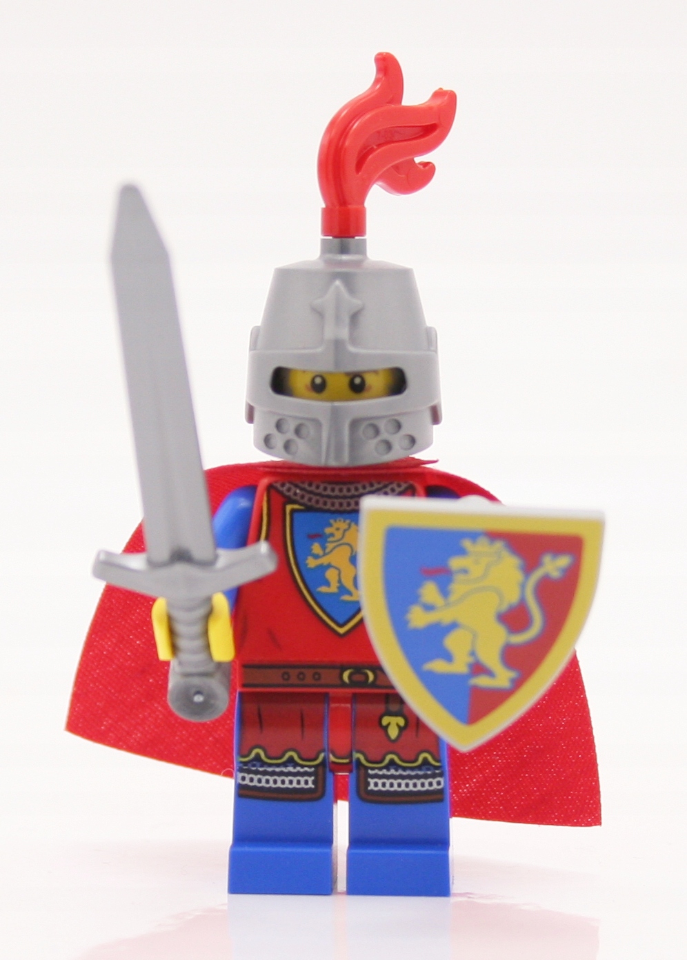 LEGO Castle Rycerz z peleryna Herbu LEW figurki • Cena, Opinie ...