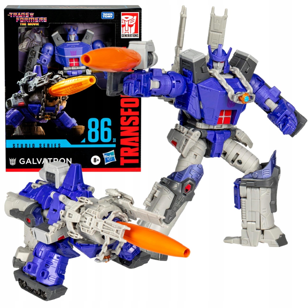 TRANSFORMERS STUDIO SERIES 86 FIGURKA AUTO ROBOT 2W1 GALVATRON G0481 ...