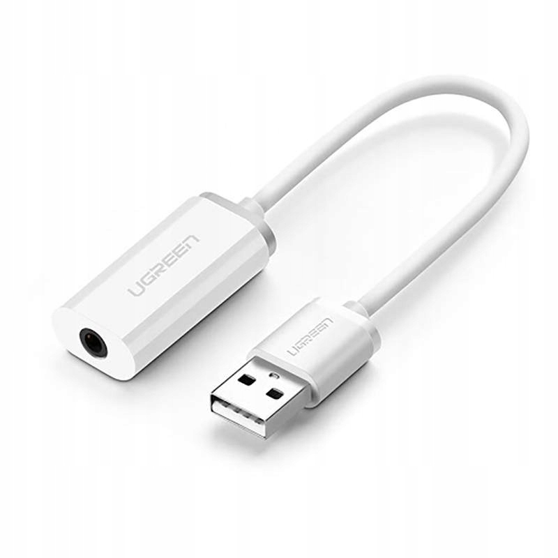 Adapter audio UGREEN US206, USB do Mini Jack 3.5mm - Sklep, Opinie ... Adapter audio UGREEN US206, USB do Mini Jack 3.5mm - Sklep, Opinie ...