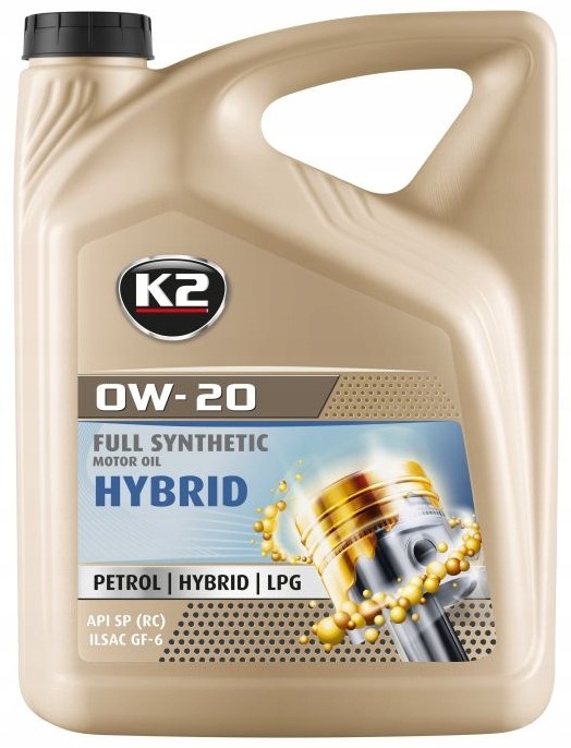Olej silnikowy K2 5 l 0W-20 5906534020642 za 104.98PLN z Olsztyn - Allegro - (15201818341)