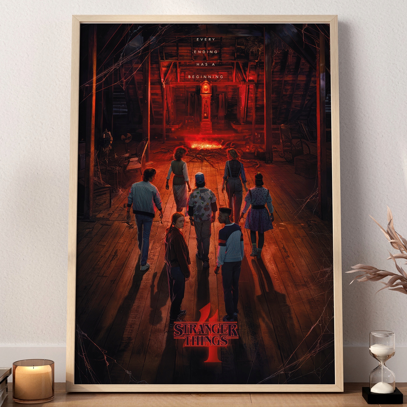 Plakat Vintage Plakat A3 Stranger Things bez ramy 42 x 29,7 cm • Cena ...
