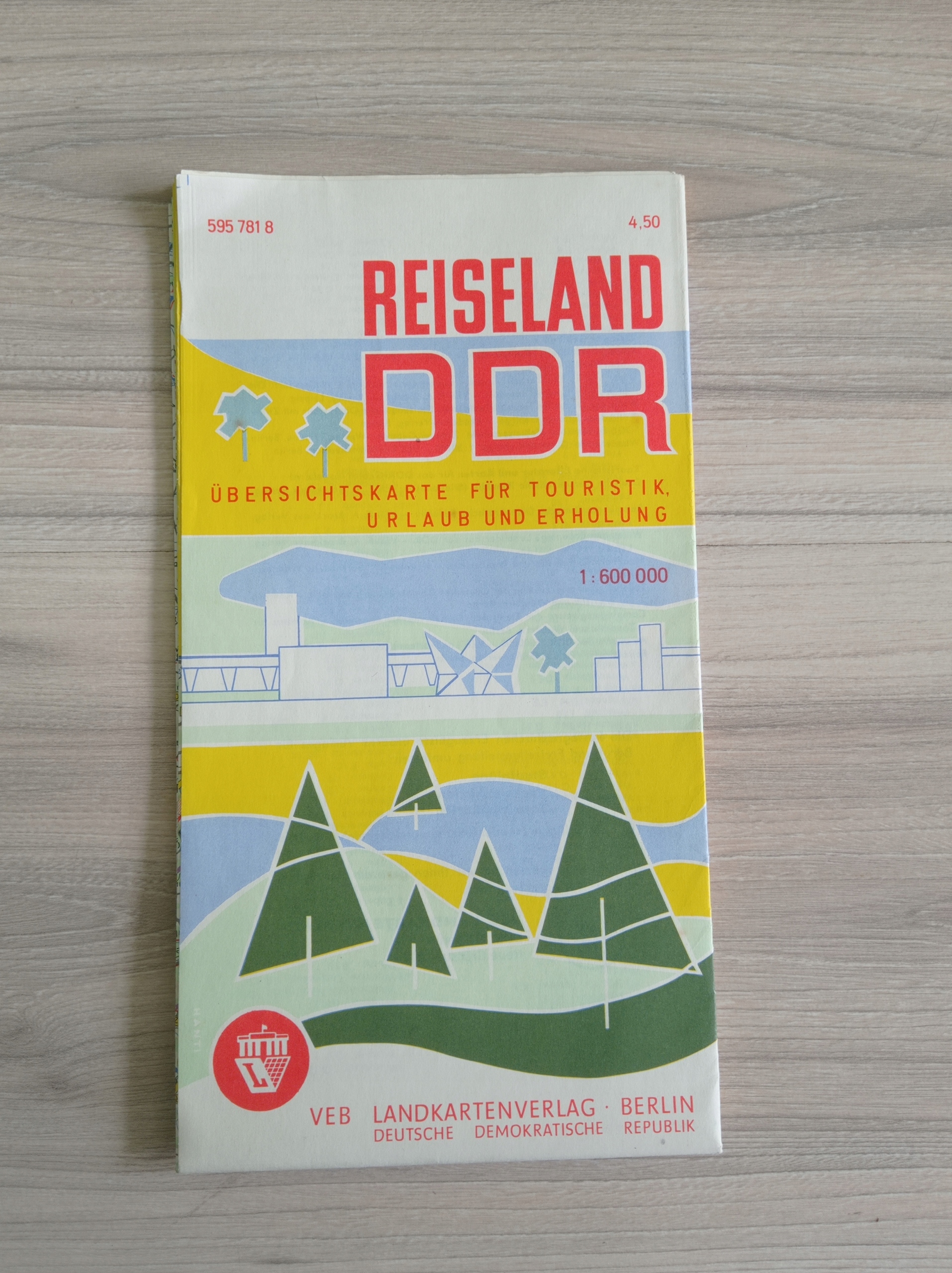 Reiseland DDR, mapa turystyczna - 15 zł - Allegro.pl - Raty 0%, Darmowa ...