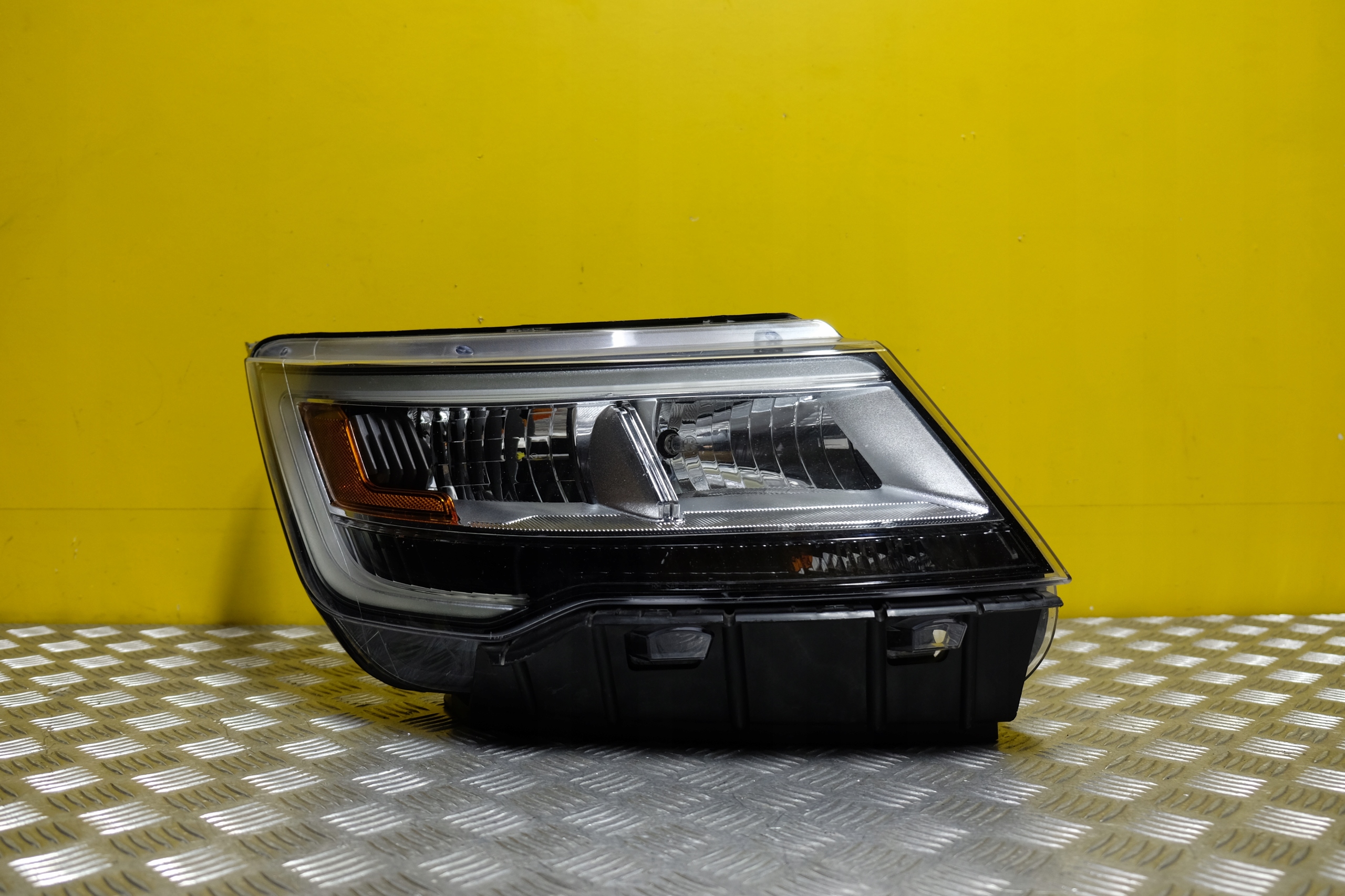 FORD EXPLORER LIFT 2016- REFLEKTOR LAMPA FULL LED SREBRNA PRAWA USA za ...