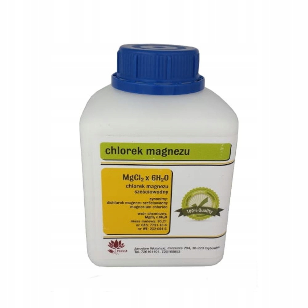 Chlorek magnezu spożywczy 500 g Proherbis (5902687150632) • Cena ...